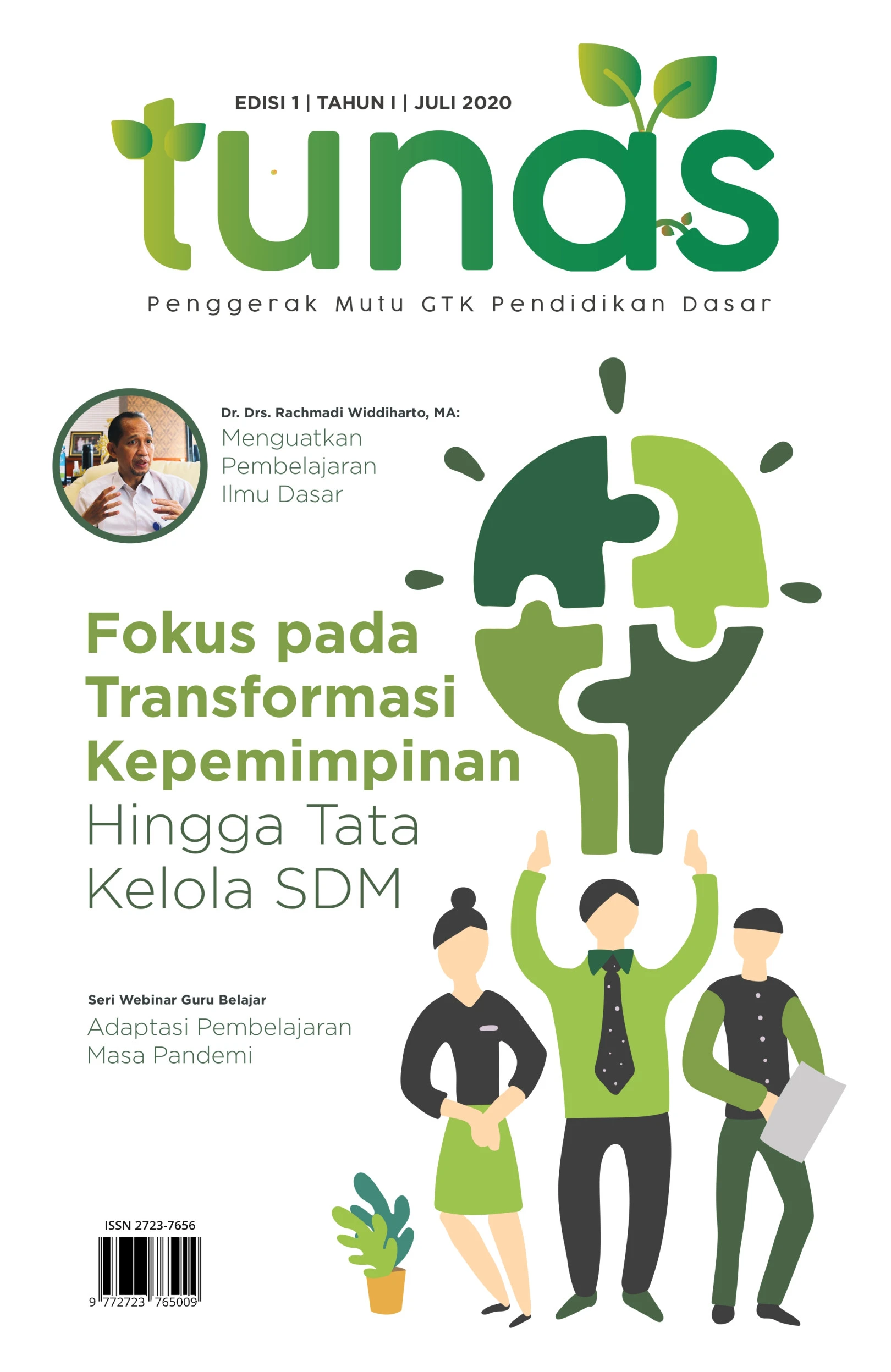 Majalah Tunas Edisi 1 Tahun 1 2020 - Penggerak Mutu Pendidikan Dasar ...