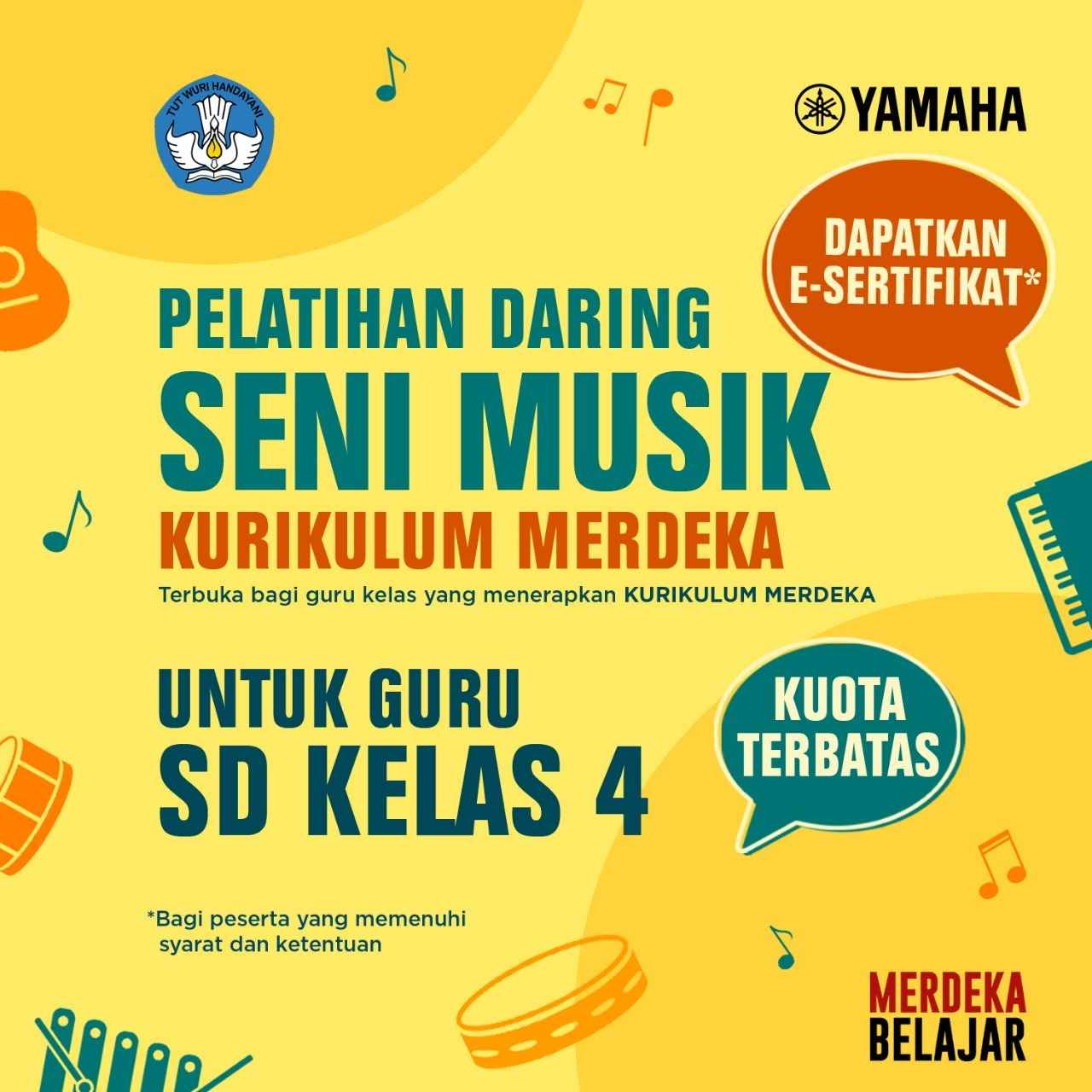 Pelatihan Daring Seni Musik untuk Guru SD Kelas 4 - Direktorat Guru ...